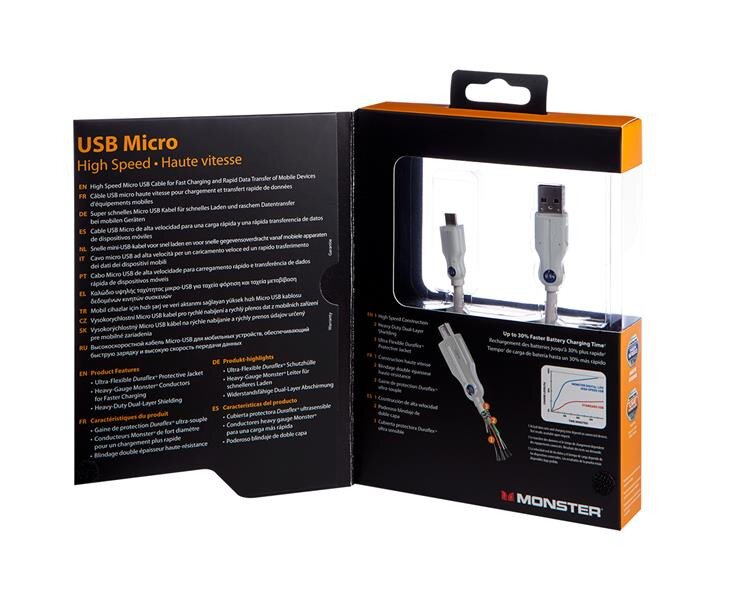 Buy Monster High Performance Micro USB Cable online in Pakistan - Tejar.pk