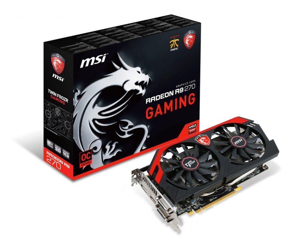 Buy MSI Radeon R9 270 GAMING 2G Graphics Card online in Pakistan - Tejar.pk