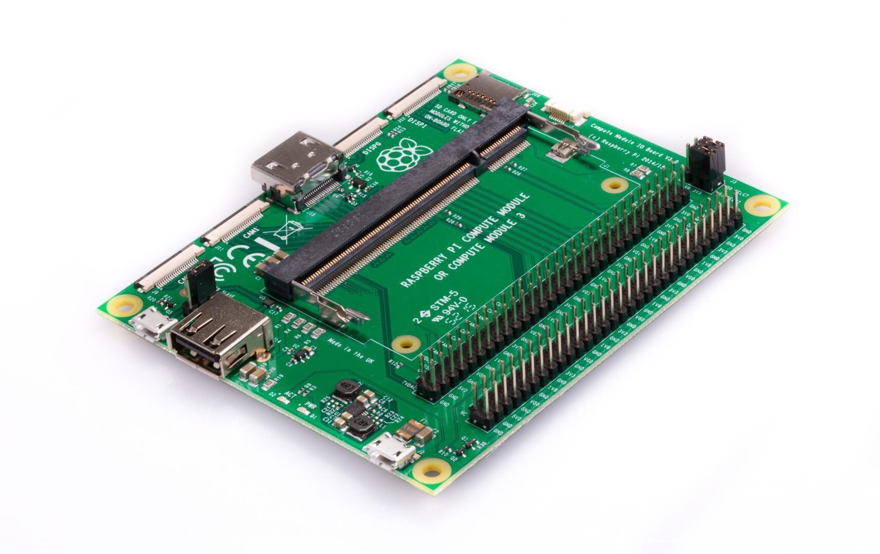 Buy Raspberry Pi Compute Module IO Board V3 online in Pakistan - Tejar.pk