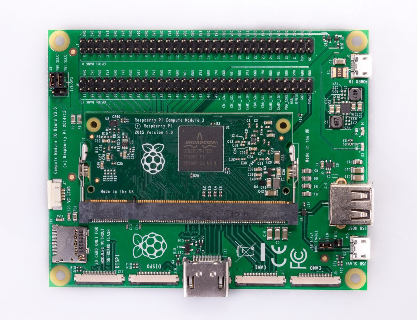 Buy Raspberry Pi Compute Module IO Board V3 online in Pakistan - Tejar.pk