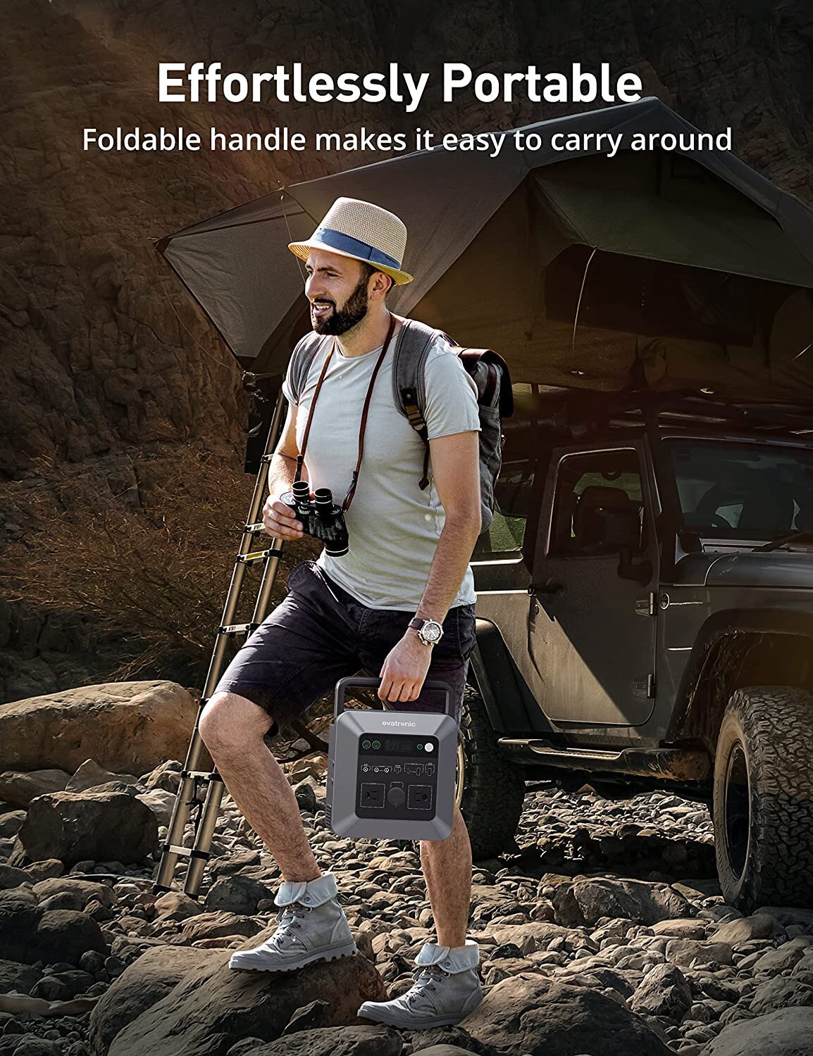 Buy RAVPower Portable Power Station, Battery Pack Solar Generator ...