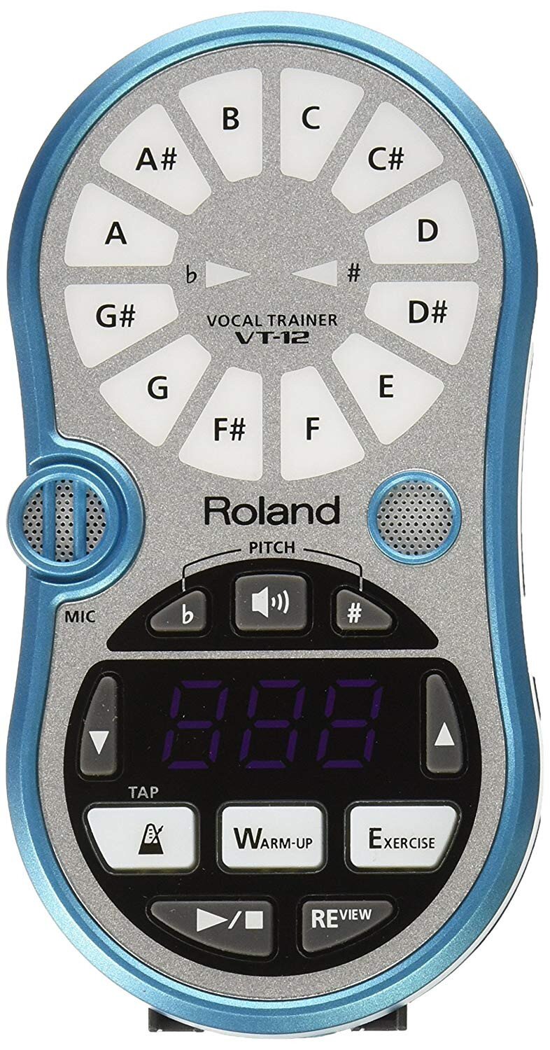Buy Roland VT-12 Vocal Trainer Digital Voice Recorder - Aqua Blue ...
