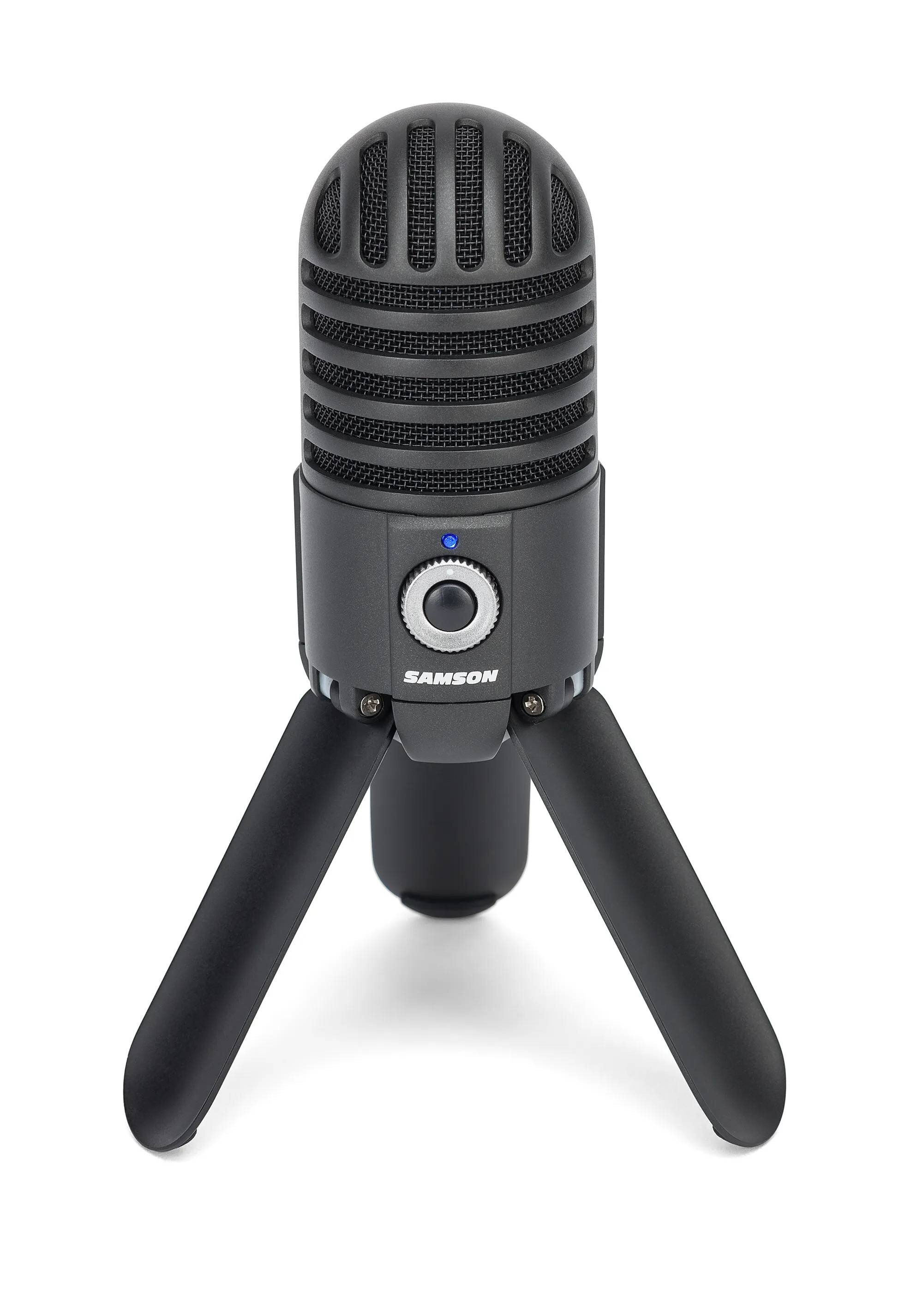 Buy Samson Meteor Mic USB Studio Condenser Microphone - Titanium Black ...