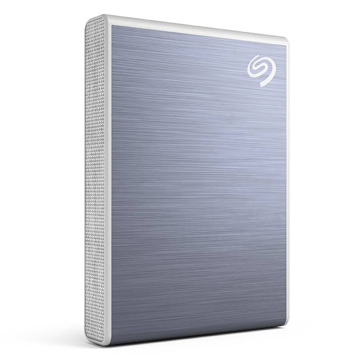 Buy Seagate One Touch Ultra-Small Portable External SSD - 500GB - Blue ...