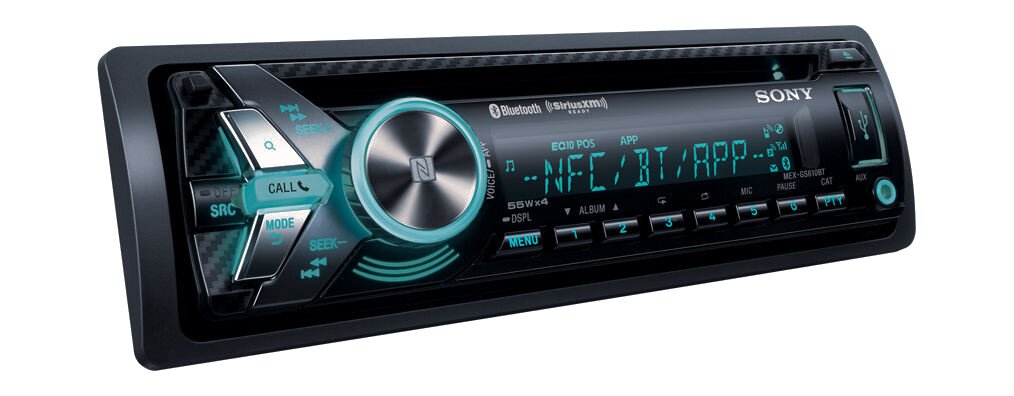 Buy Sony CD Receiver with Bluetooth Wireless Technology - MEX-GS610BT ...