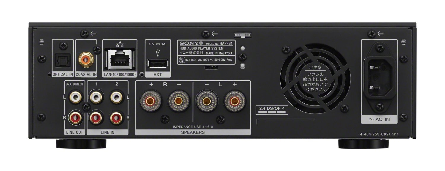 Buy Sony High-Resolution Audio HDD Player - Black online in Pakistan ...