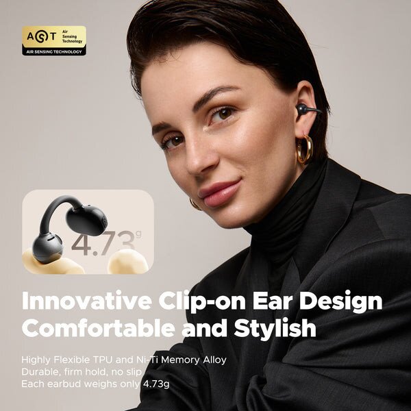 Buy SOUNDPEATS POP Clip Wireless Earbuds with Physical Buttons online ...