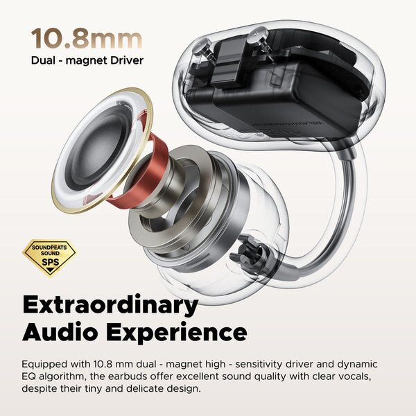 Buy SOUNDPEATS POP Clip Wireless Earbuds with Physical Buttons online ...