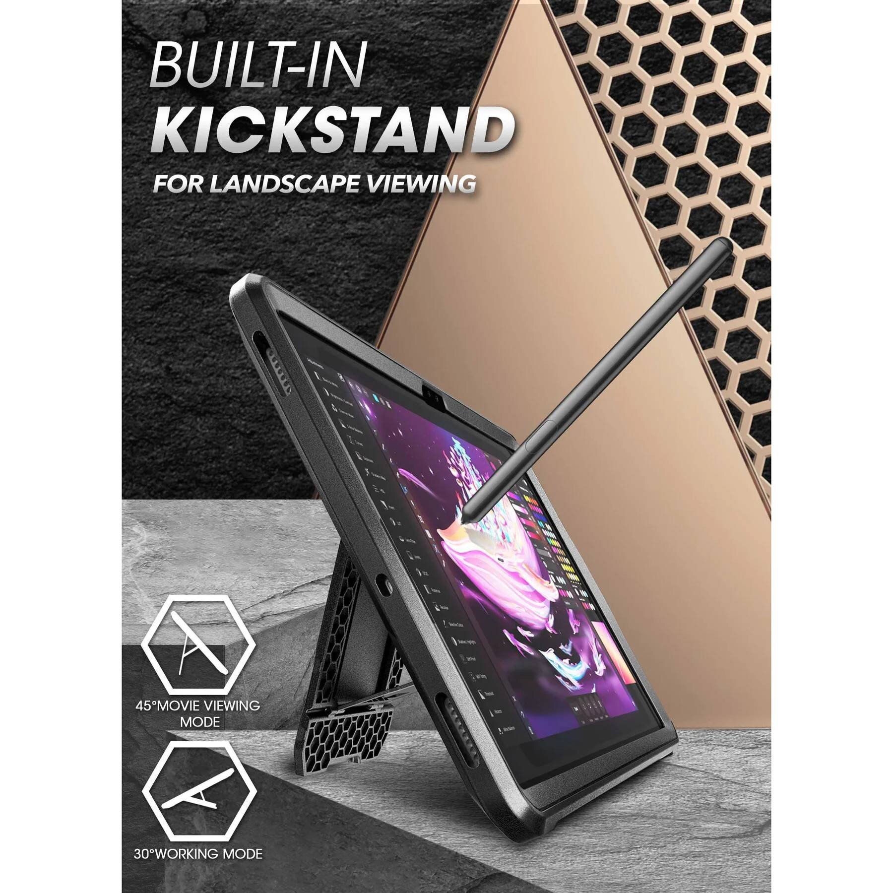 Buy SUPCASE Unicorn Beetle Pro Rugged Tablet Case for Galaxy Tab S9 FE ...