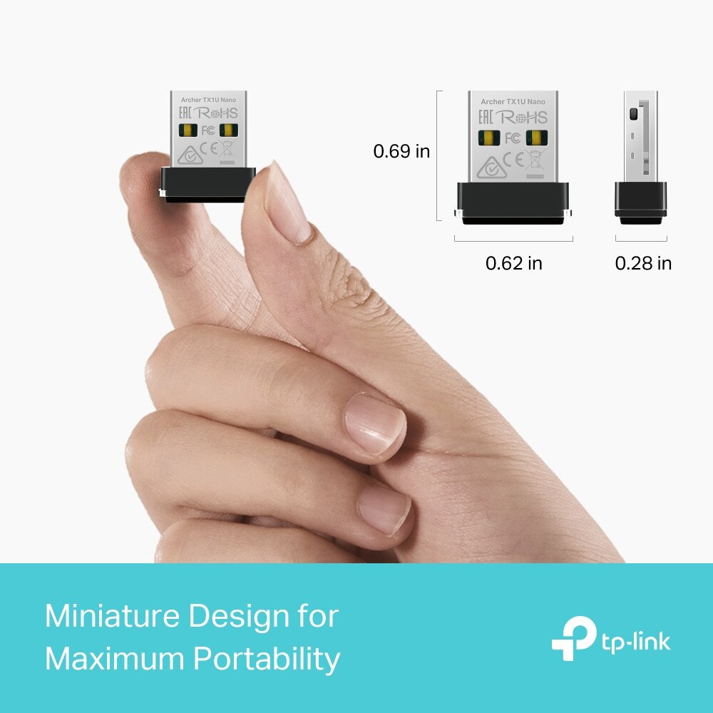 Buy TP-Link AX300 Nano Wi-Fi 6 Wireless USB Adapter online in Pakistan ...