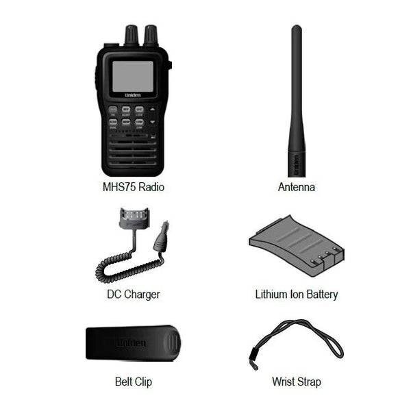 Buy Uniden MHS75 Compact Handheld Marine Radio online in Pakistan ...