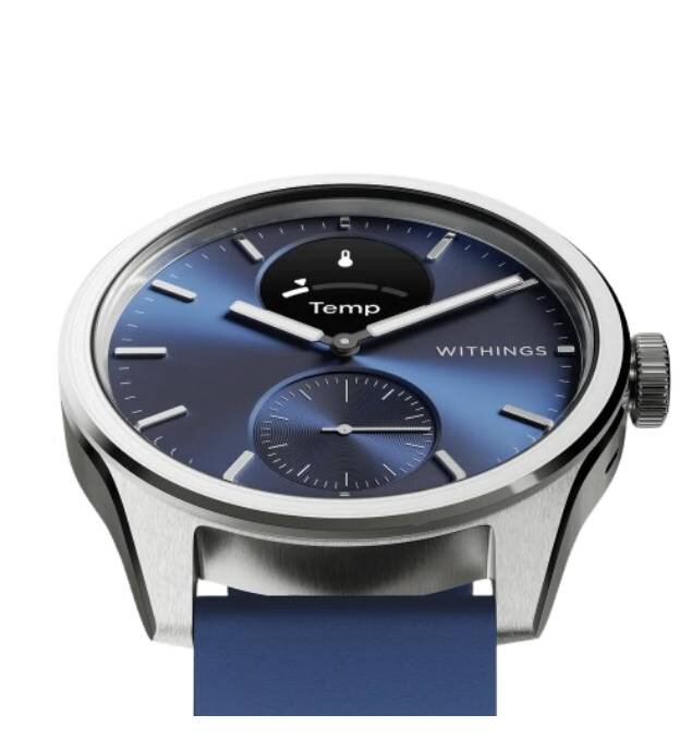 Buy Withings ScanWatch 2 Hybrid Smart Watch - US - Blue - 42mm online ...