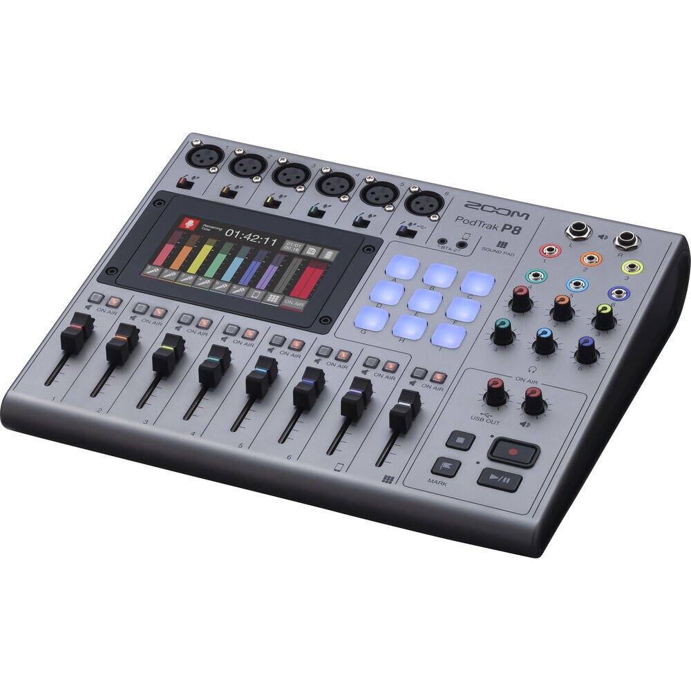Buy Zoom PodTrak P8 Portable Podcast Recorder online in Pakistan - Tejar.pk