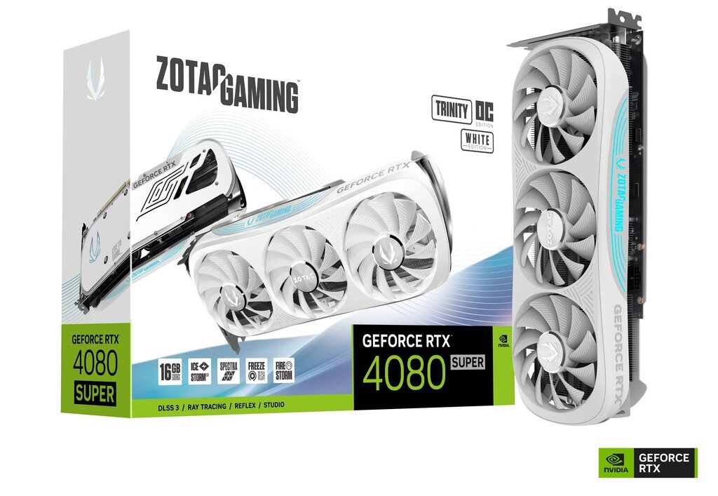 Buy ZOTAC GAMING GeForce RTX 4080 SUPER Trinity OC White Edition 16GB ...